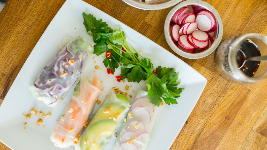 Vermicelli Spring Rolls and Salad Recipe – Vega (CA)